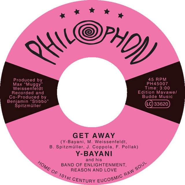 Y-Bayani - Get Away – Record Revivals